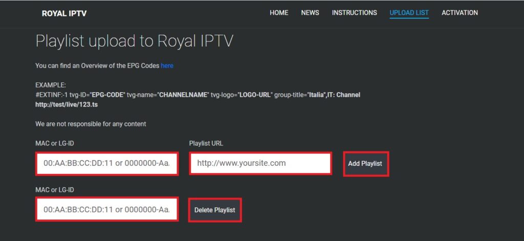 Royal IPTV - Cosmos IPTV Server 4K